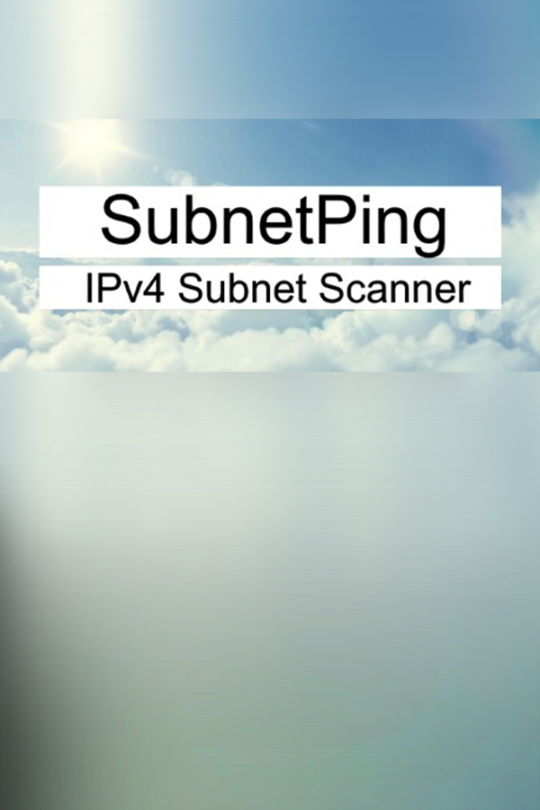 SubnetPing | PlayinGG